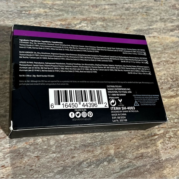 Shany | Makeup | Nib Shany Fierce And Flawless Allinone Compact Make Up ...